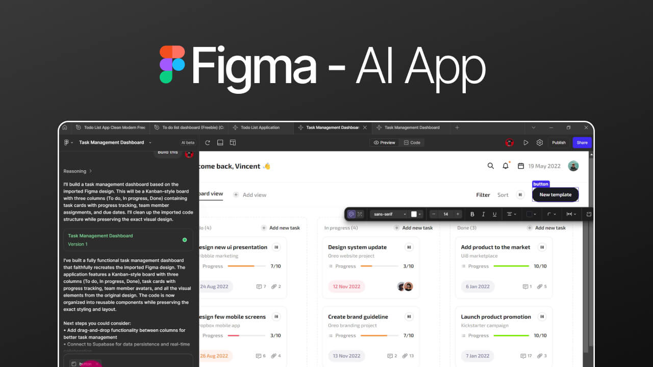 Figma AI Demo - Kool kat Cre8